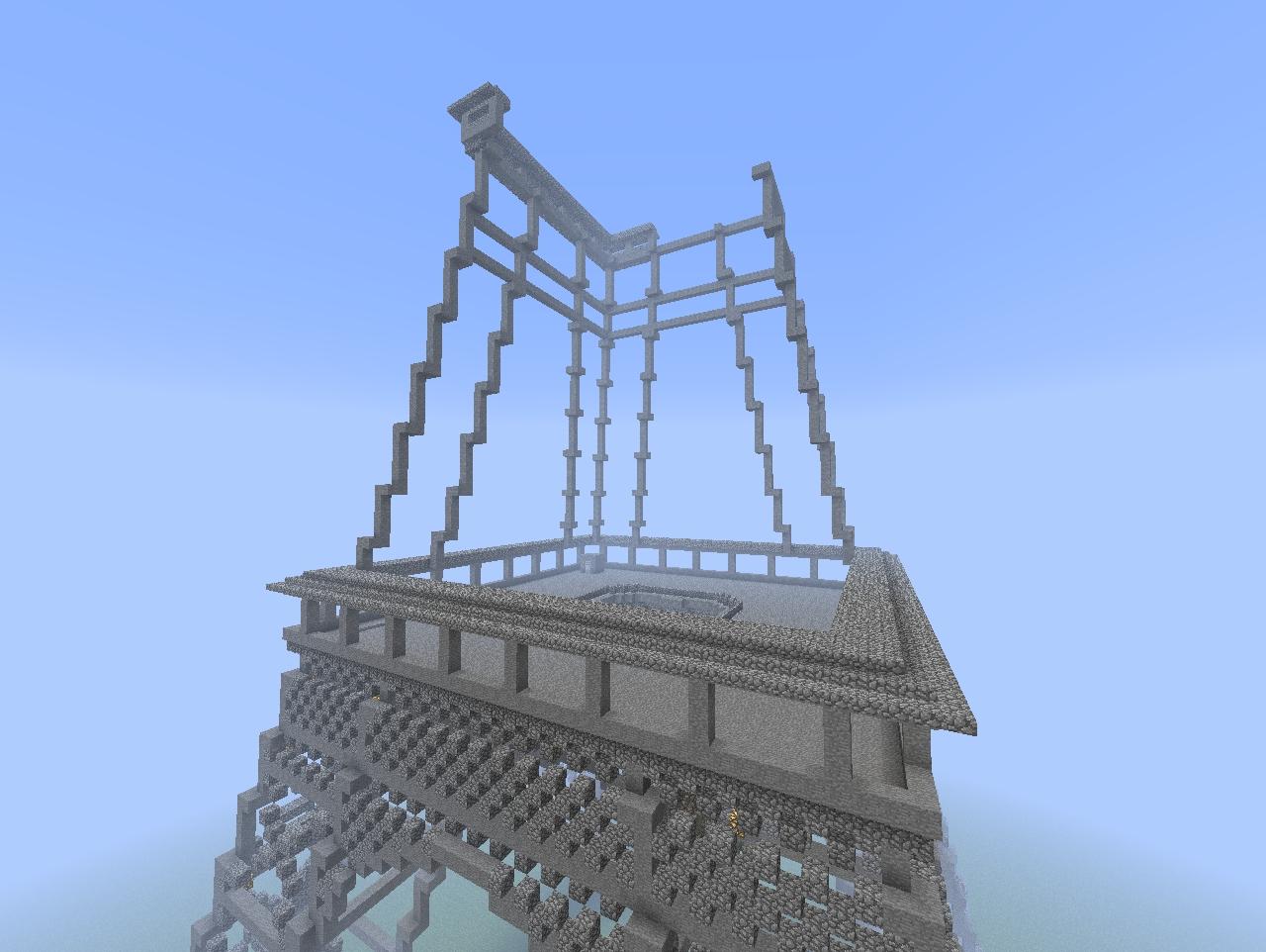 Eiffel Tower Project Minecraft Map