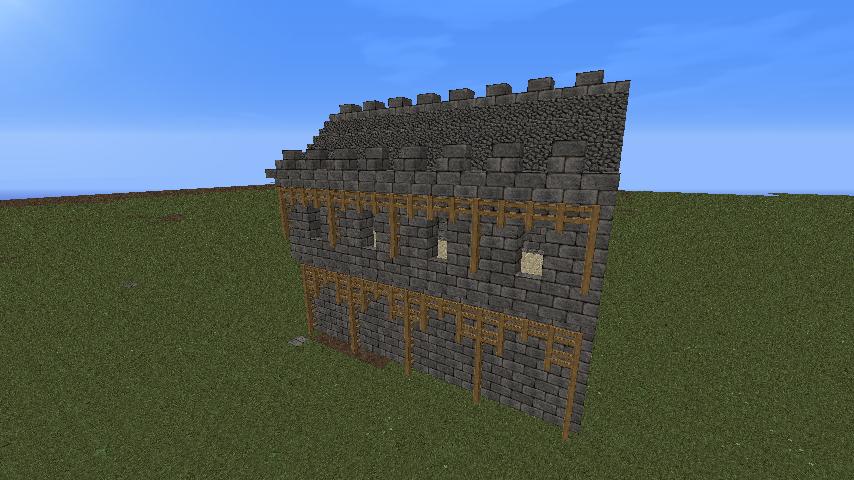 Medieval wall Minecraft Map