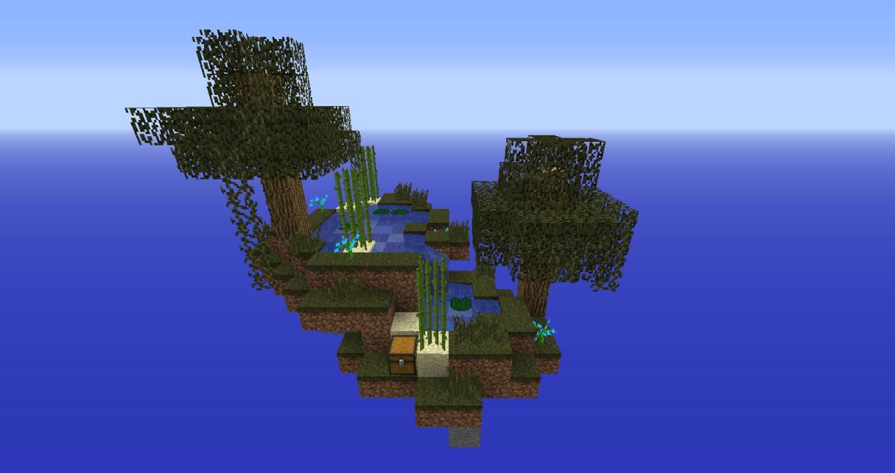 [1.7] Skybiomes : Swampland Minecraft Map