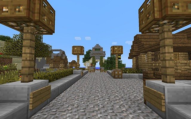 Minecraft Epic Spawn Area Minecraft Map