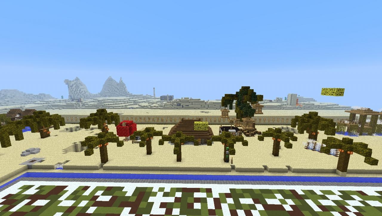 Minecraft Egypt Spawn Area Minecraft Map