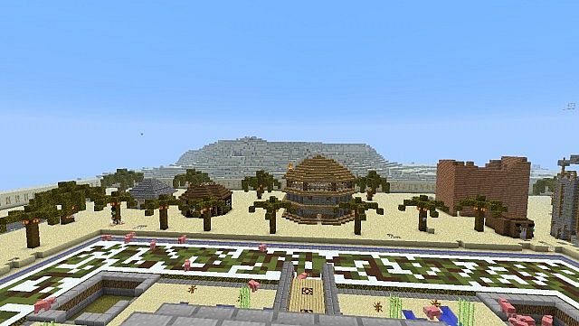 Minecraft Egypt Spawn Area Minecraft Map