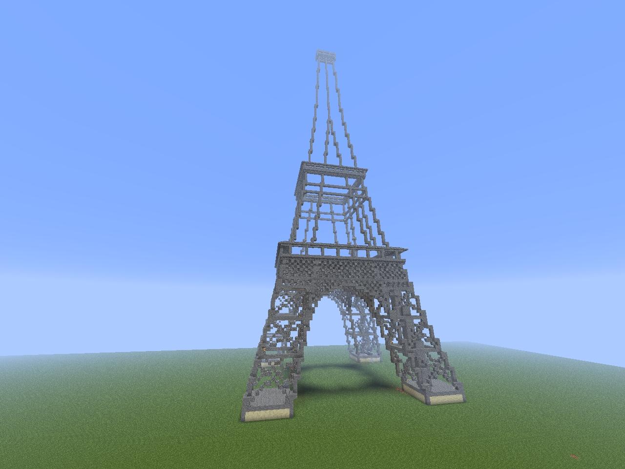 Eiffel Tower Project Minecraft Map