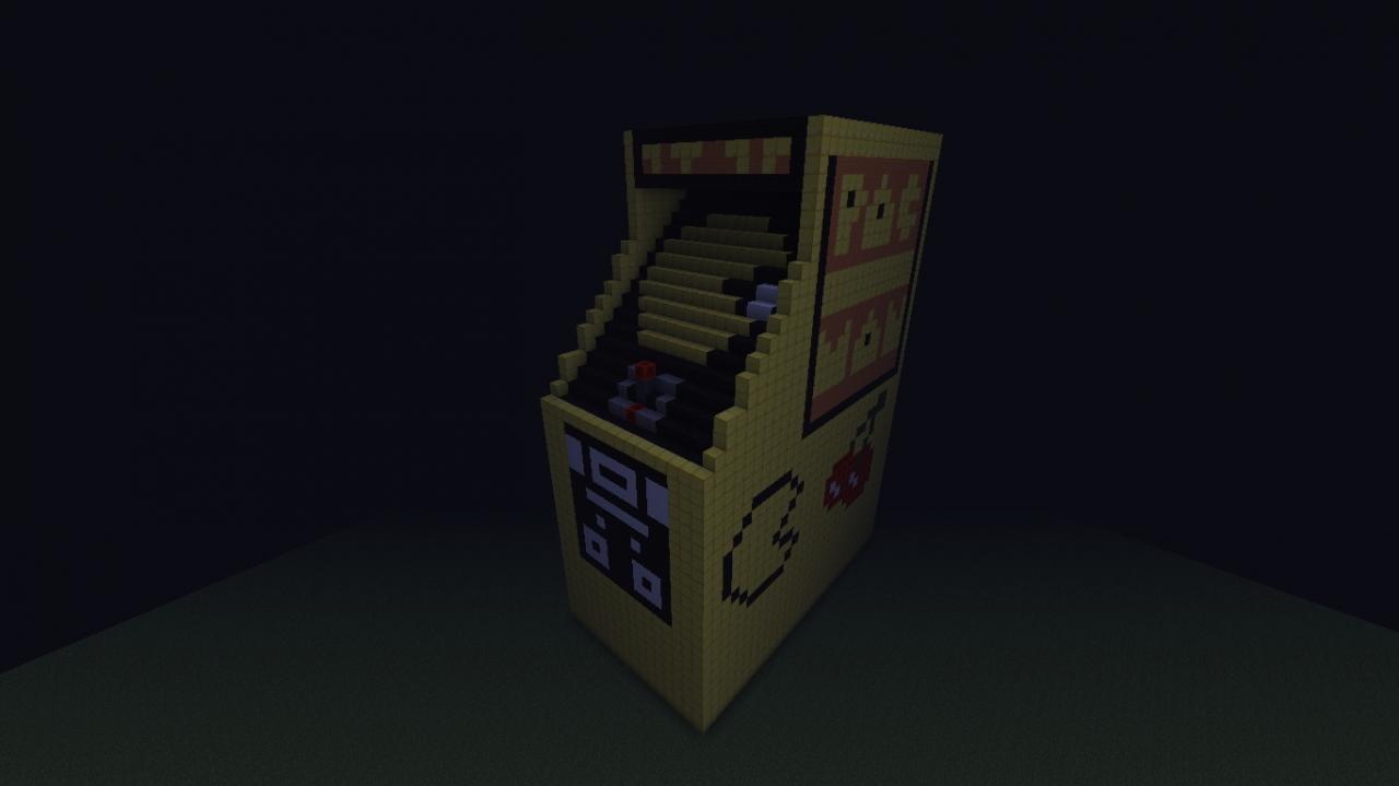 pac-man arcade machine Minecraft Map