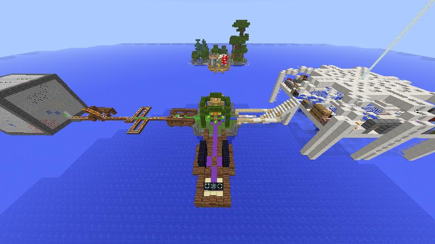 Resource pack feature map. Minecraft Map