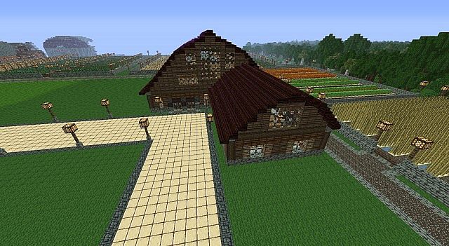 Barn & Farm Market Minecraft Map