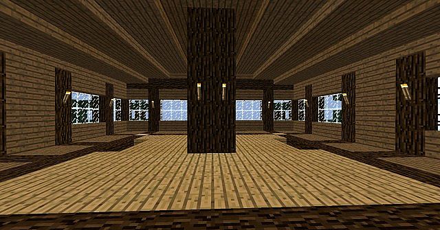 Large Swedish Log House Minecraft Map