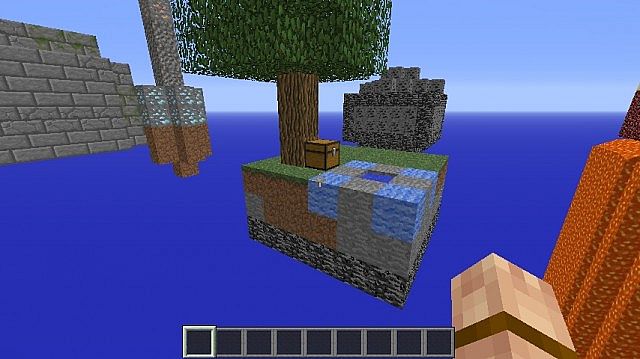 sky hunt mob fight Minecraft Map