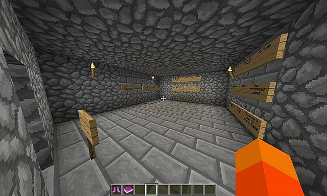 Mob Run Minecraft Map