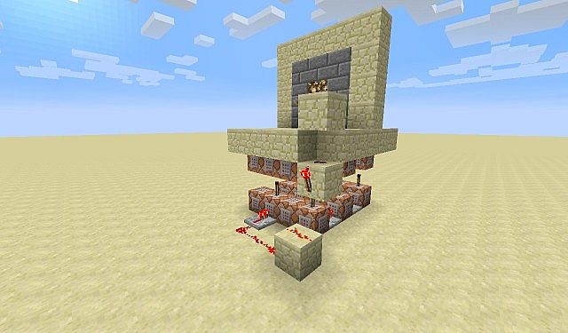 1.7 Command Block 3x3 Doors Minecraft Map