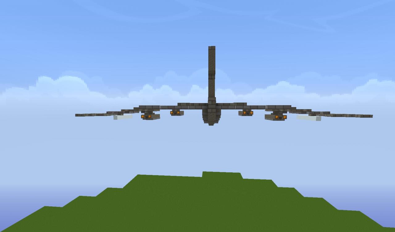 B-52 Stratofortress (1 to 1 scale) Minecraft Map