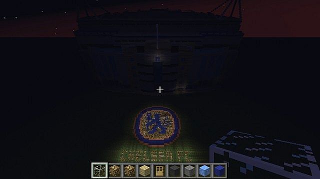 Chelsea FC Stamford Bridge Minecraft Map