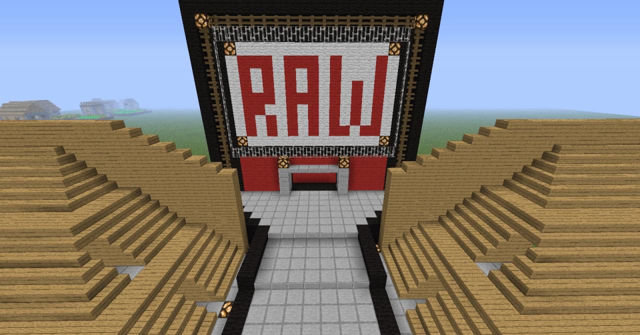 WWE RAW Minecraft Map