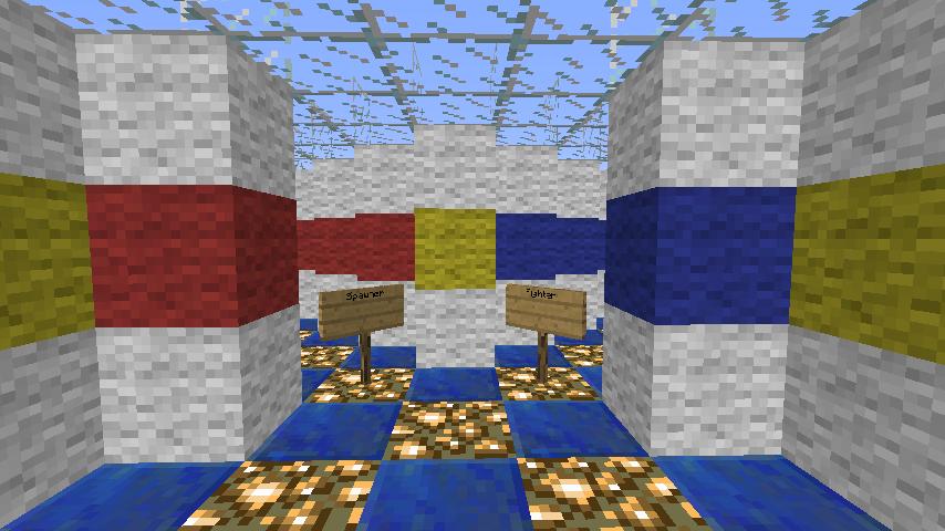 Minecraft Minigame Spawner vs Fighter Minecraft Map