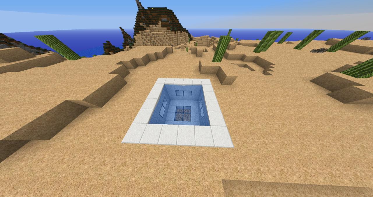 Modern Pool! Minecraft Map