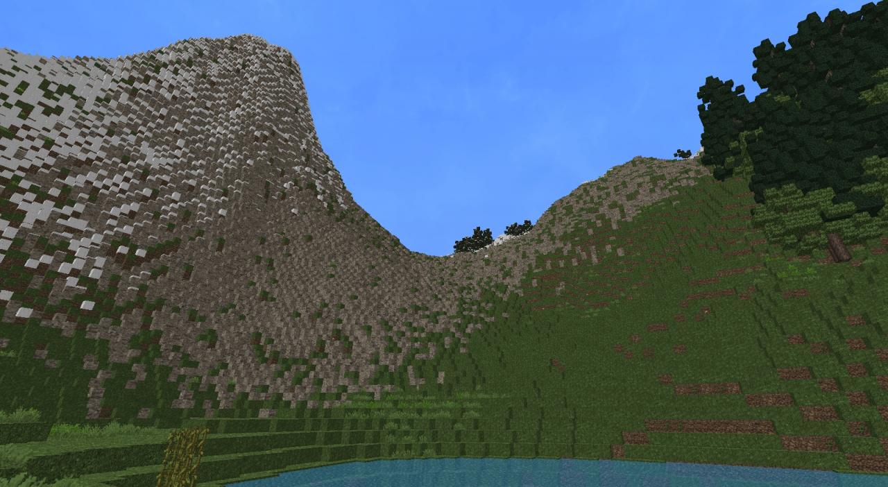 Blank world painted map Minecraft Map