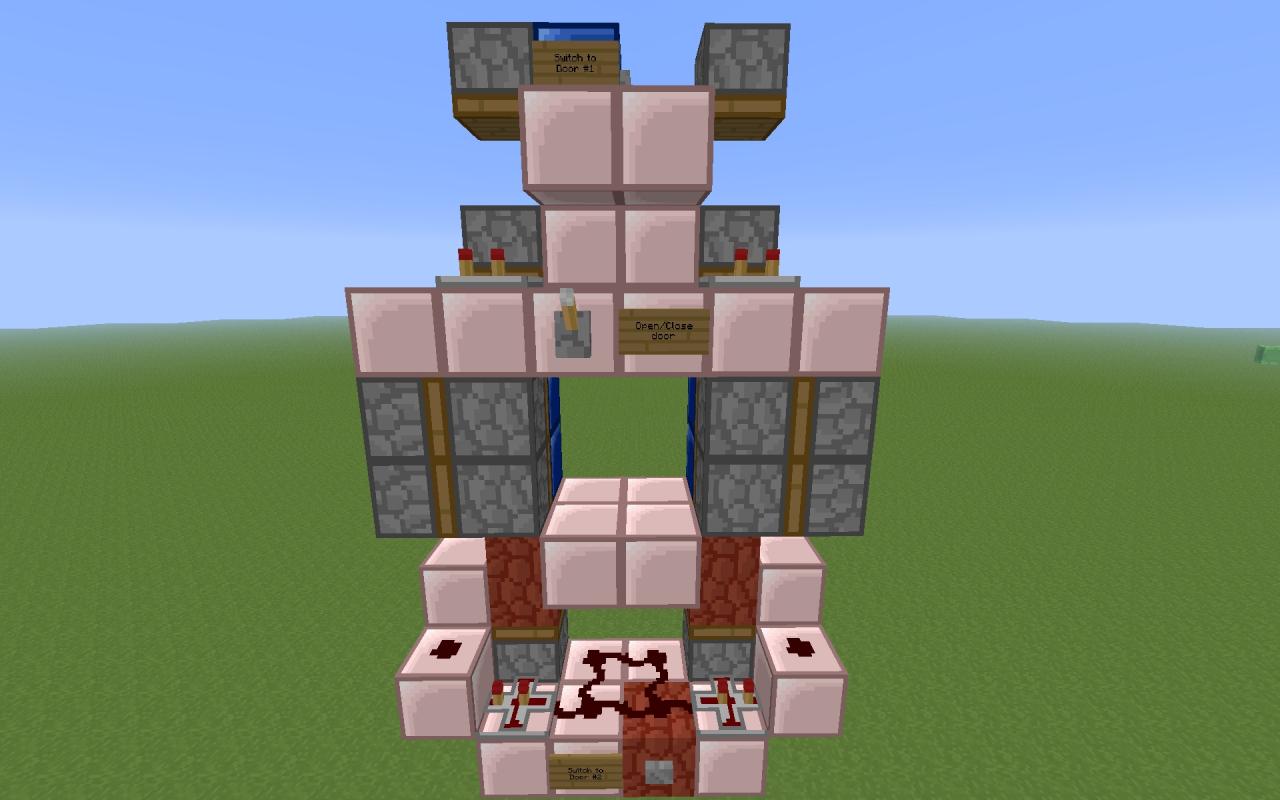2x2 swapper door Minecraft Map