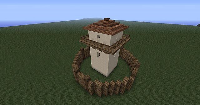 Roman watchtower Minecraft Map