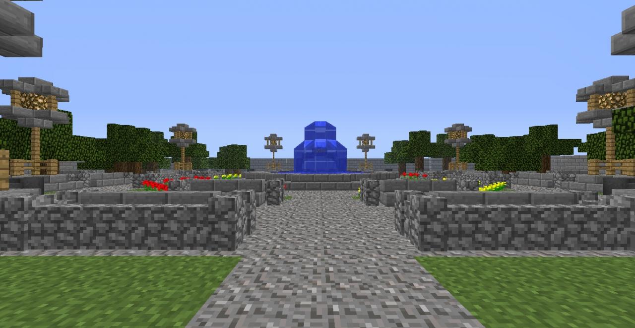 Real Life Central Park Minecraft Map