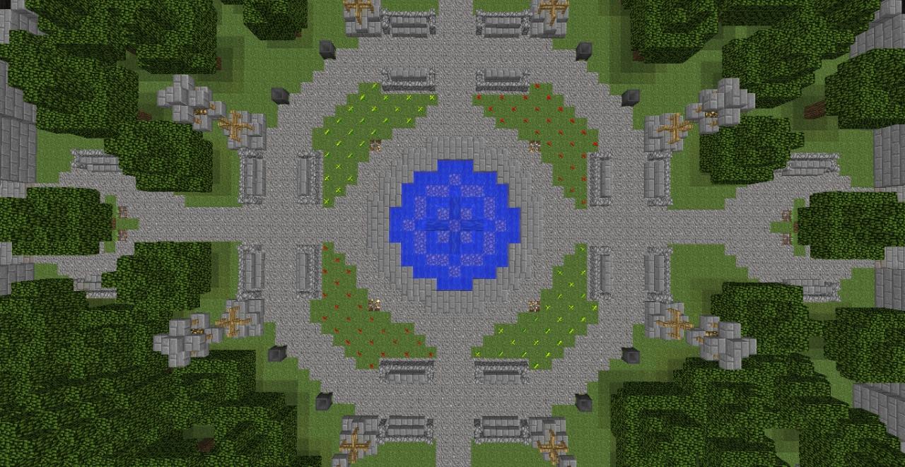 Real Life Central Park Minecraft Map