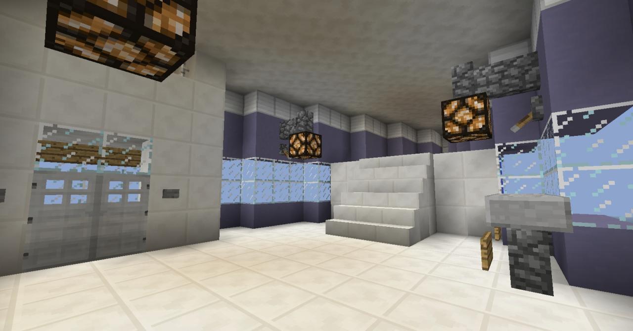 Cyan Tower Minecraft Map