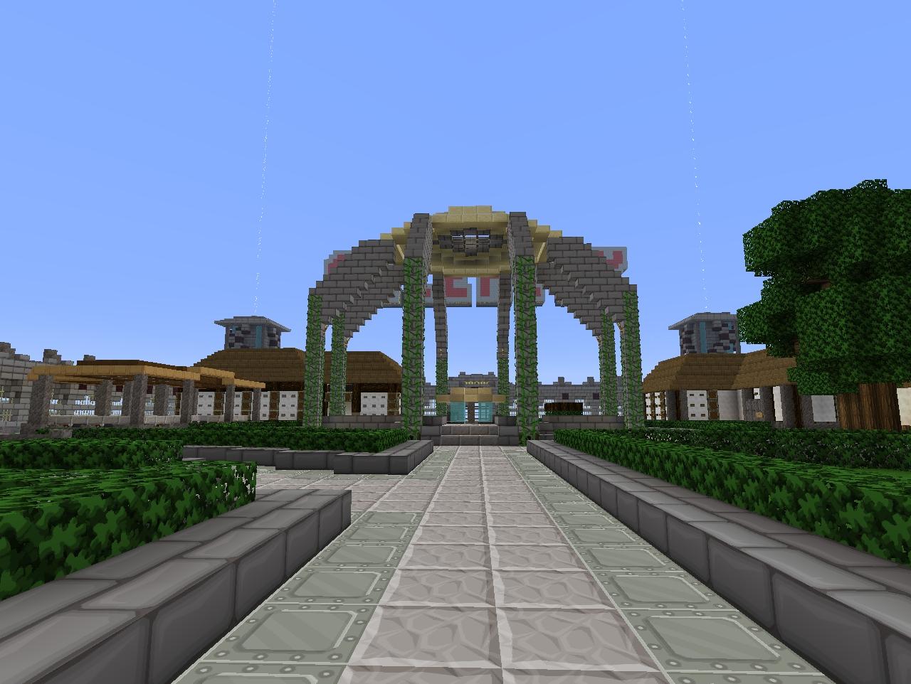 PvP Spawn Minecraft Map