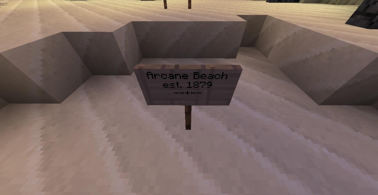 Arcane Beach - Work In Progress Minecraft Map
