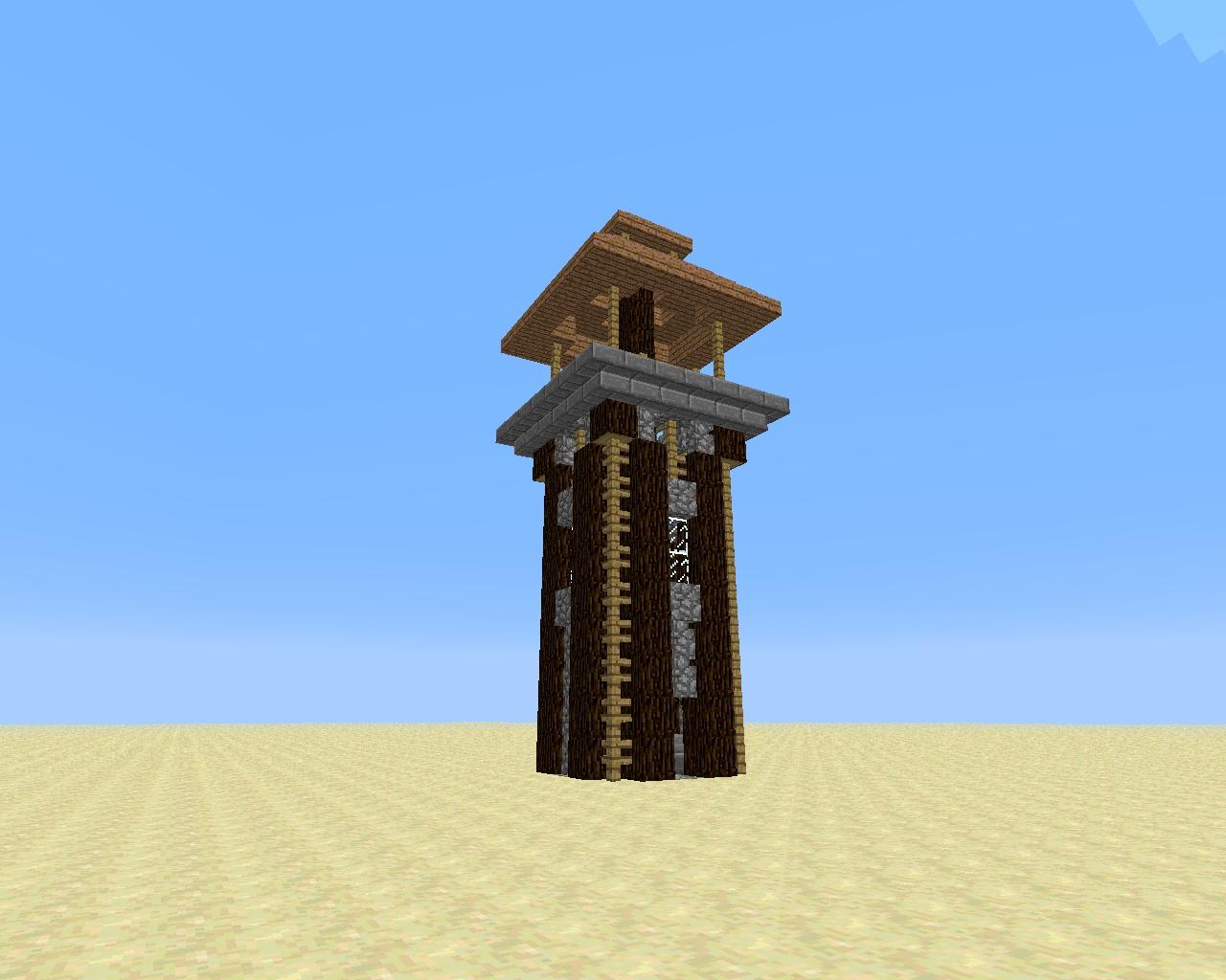 Wooden Tower Minecraft Map