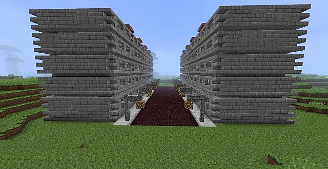 Two Blocks Of Flats Minecraft Map