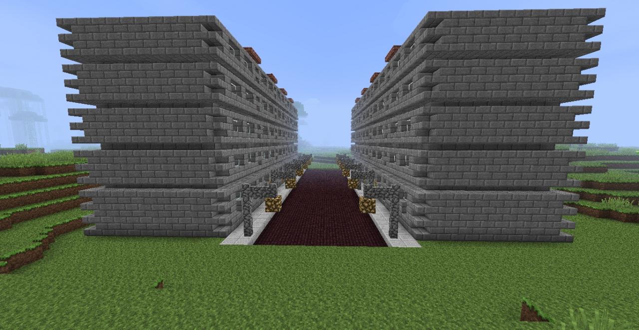 Two Blocks Of Flats Minecraft Map