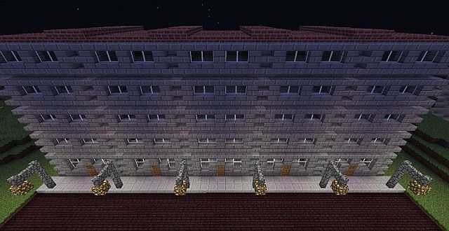 Two Blocks Of Flats Minecraft Map