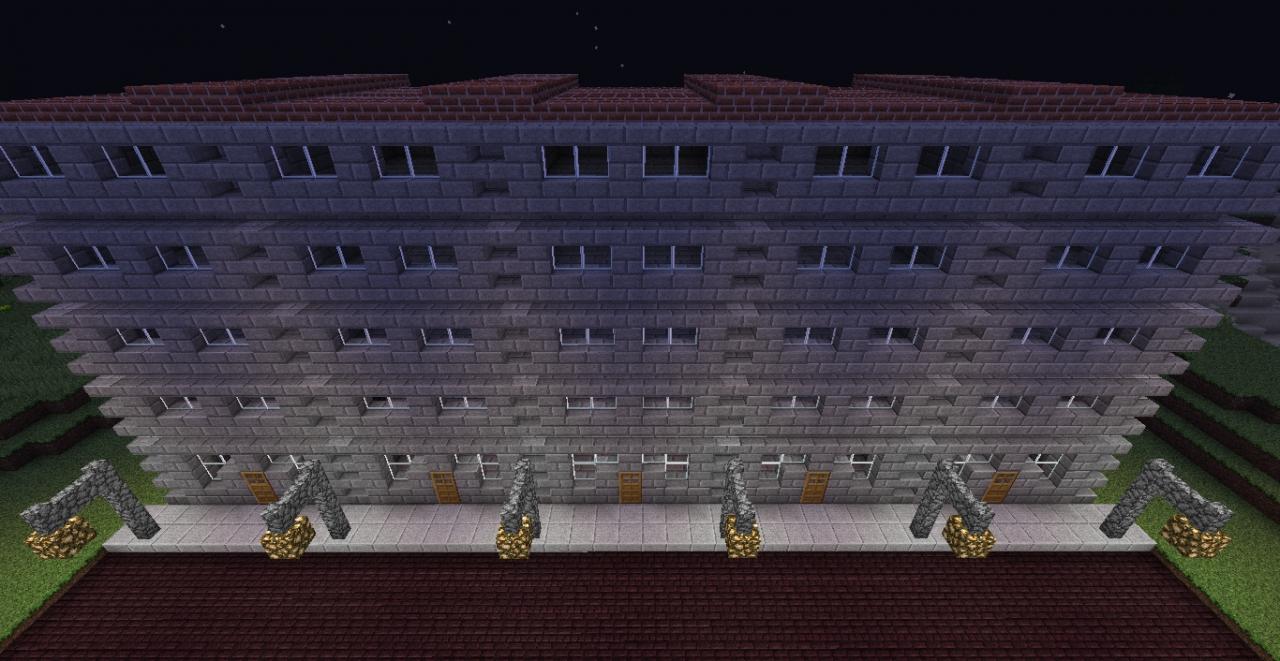 Two Blocks Of Flats Minecraft Map