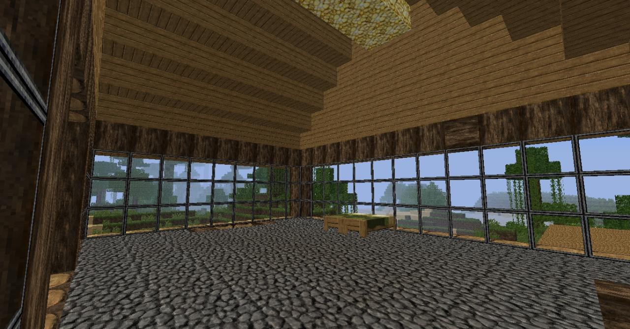 medieval house with harbour Minecraft Map