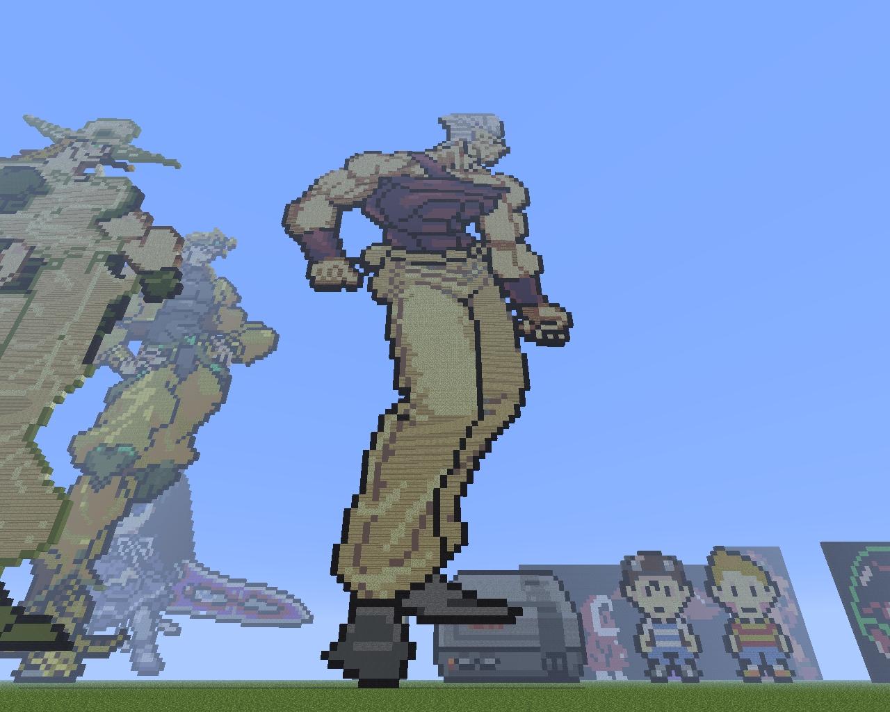 Jojo's bizarre adventure HD Jean-Pierre Polnareff Minecraft Map