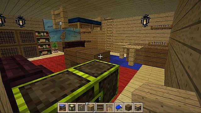 Going merry Skypiea in One piece Minecraft Map
