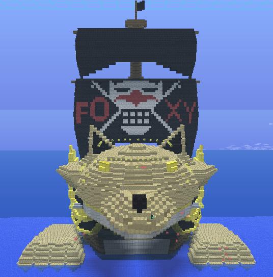 Foxy Boat in One piece Minecraft Map