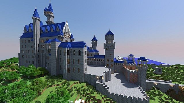 Neuswanstein Castle Minecraft Map