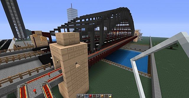 Sydney Harbour Bridge Minecraft Map