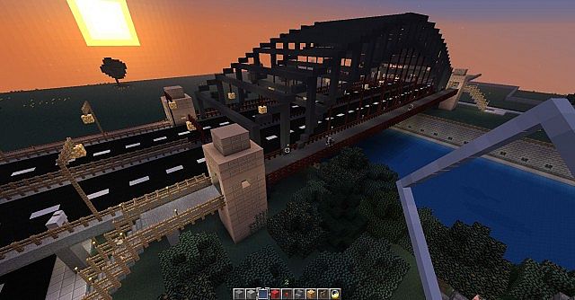 Sydney Harbour Bridge Minecraft Map