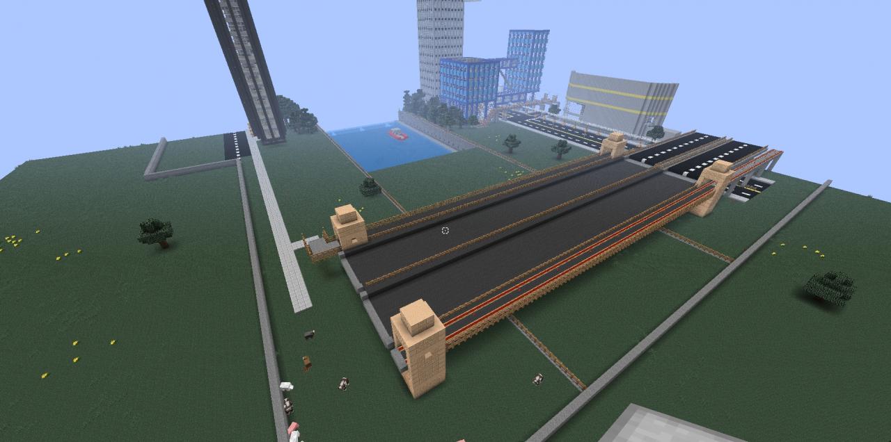 Sydney Harbour Bridge Minecraft Map