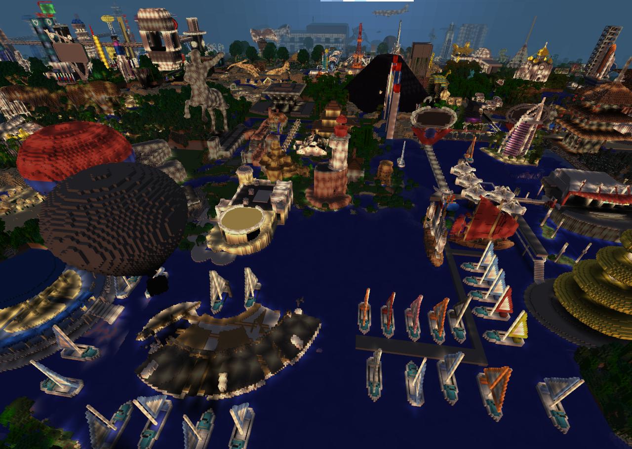 Jurassic World Minecraft Map