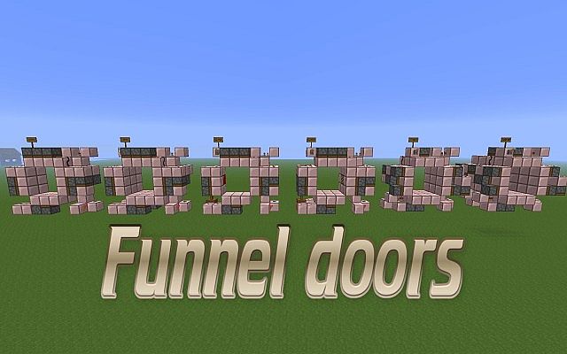 Funnel door world Minecraft Map