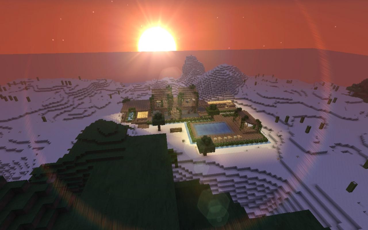 Waterfall: The lost city Minecraft Map