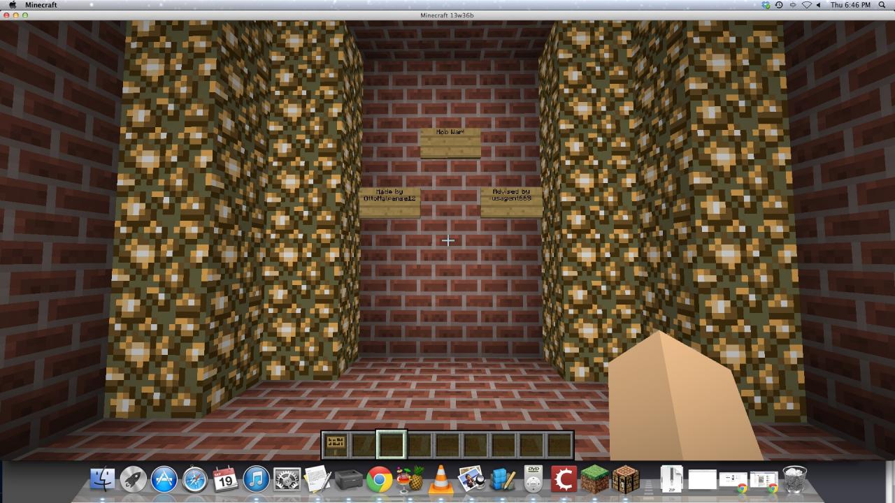 Minecraft Minigame: Mob War! Minecraft Map