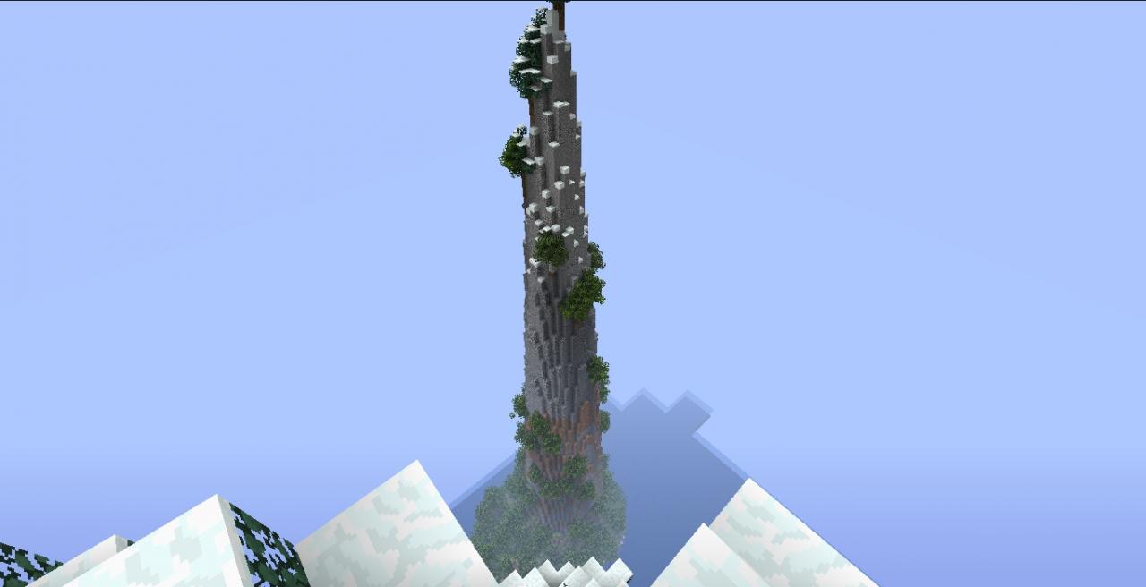 [CUSTOM TERRAIN] Mountains c: Minecraft Map