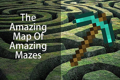Amazing Map Of Amazing Mazes Minecraft Map