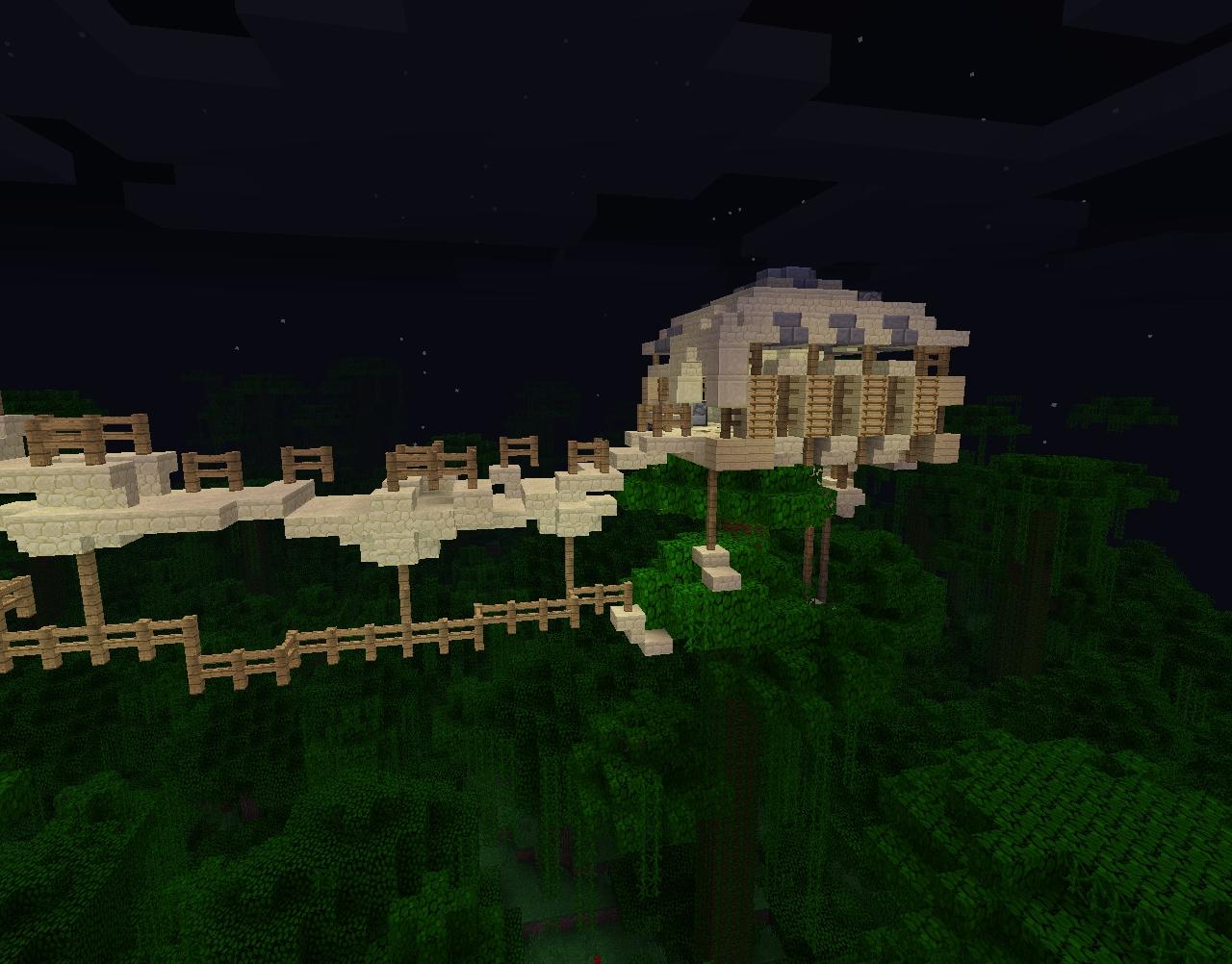 Training Build 1: Treehouse Minecraft Map