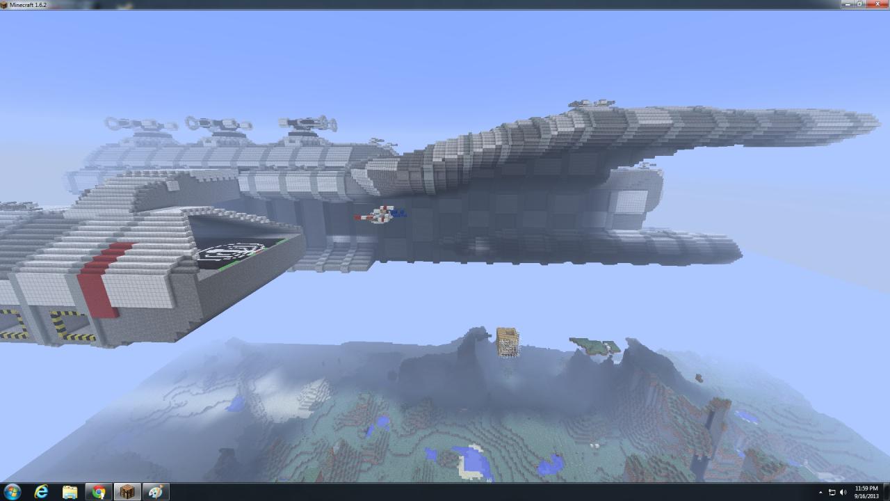 Battlestar inspired Builds Minecraft Map
