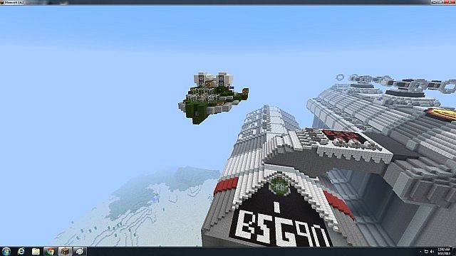 Battlestar inspired Builds Minecraft Map