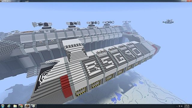 Battlestar inspired Builds Minecraft Map